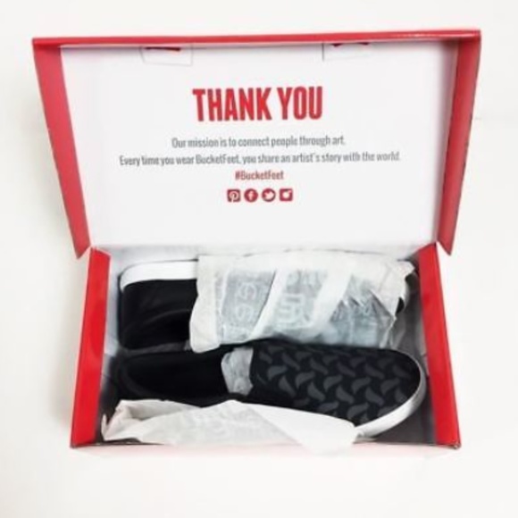 Bucket Feet | Shoes | Bucketfeet Birds Canvas Slip On Sneakers | Poshmark